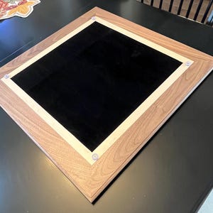Hardwood Chess Board (hard Maple & Black Walnut) - Etsy
