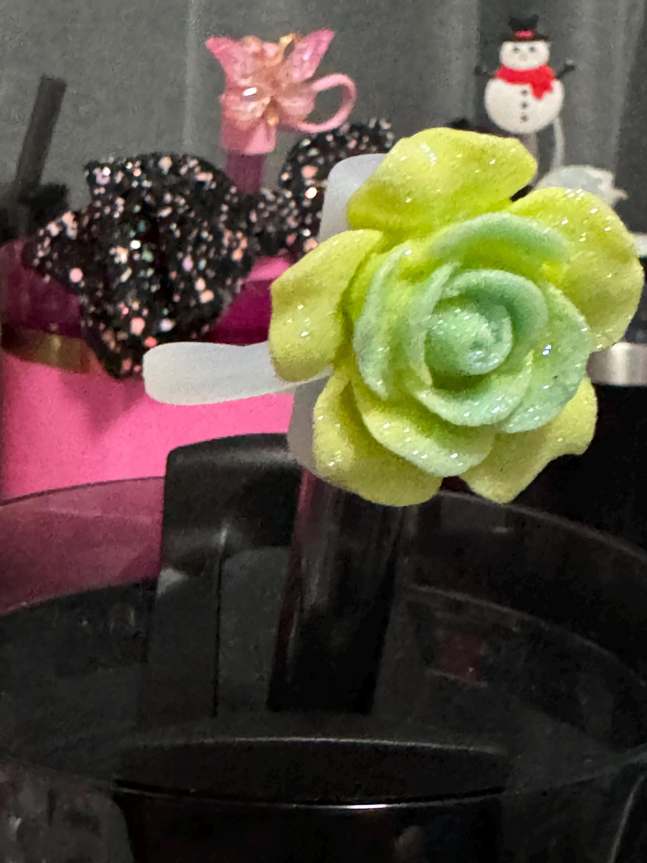 Flower Straw Toppers for Stanley Cup Accessory - Etsy