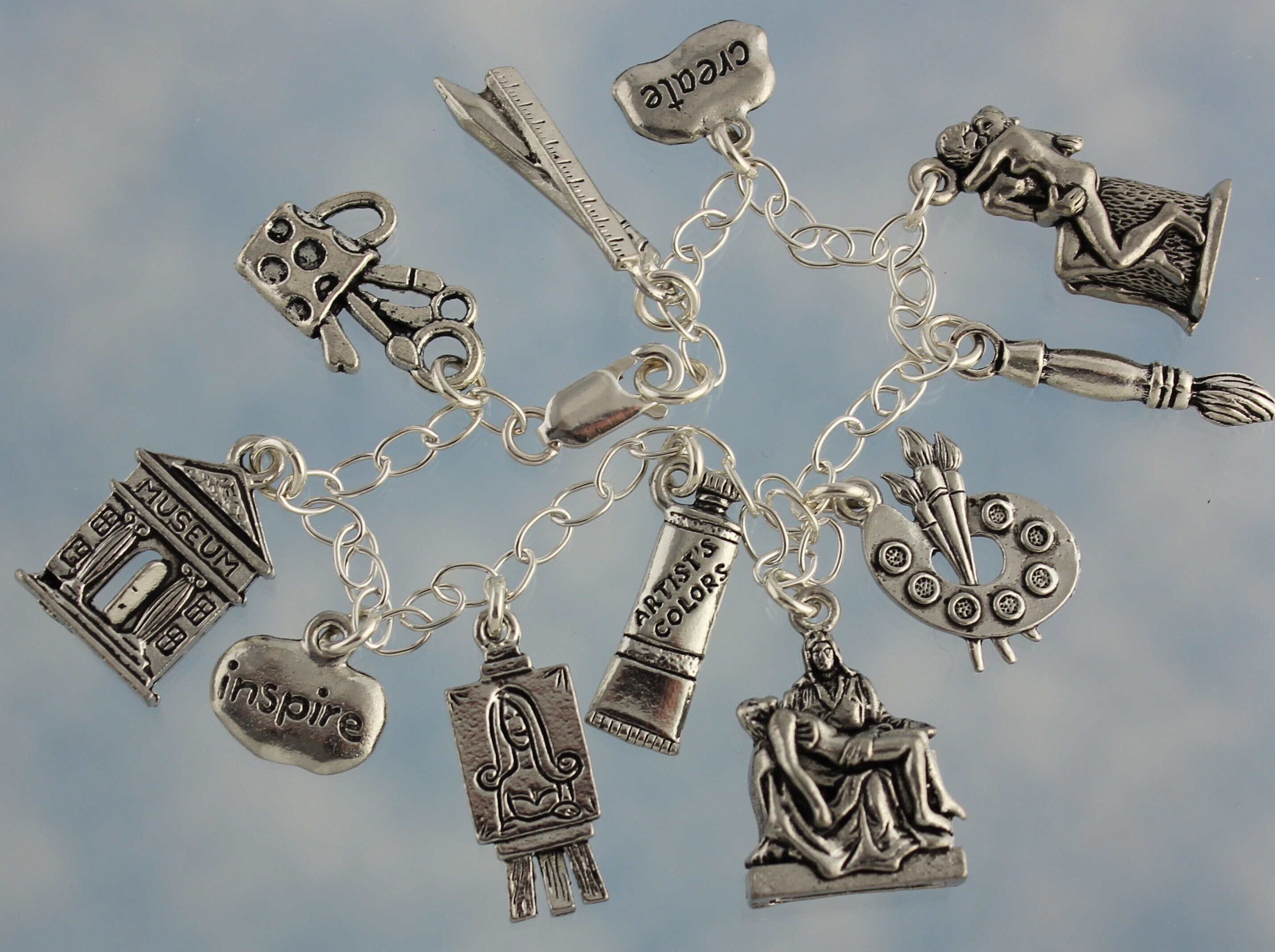 Charm Bracelet Drawing