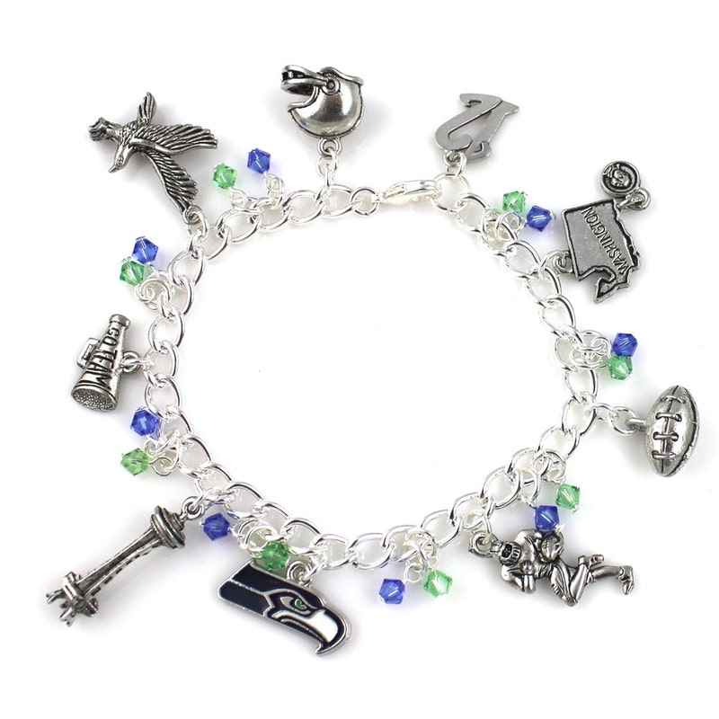 Seahawks Bracelet - Etsy