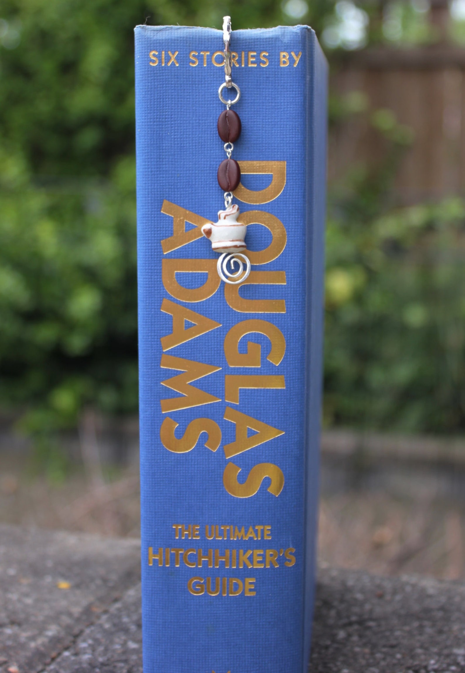 Coffee Break Bookmark With Coffee Beans & Steaming Mug O' Java -great ...
