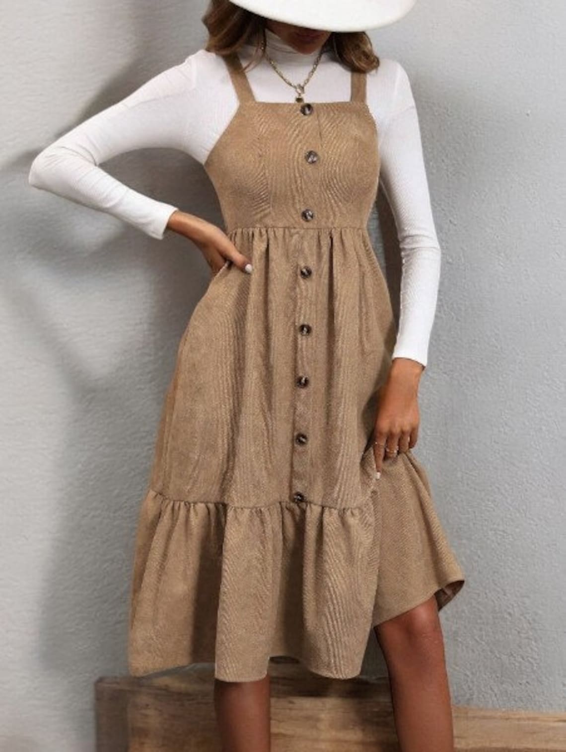 Dress Sewing Pattern | XS-XXXL | Overall Dress Pattern | Sewing Pattern ...