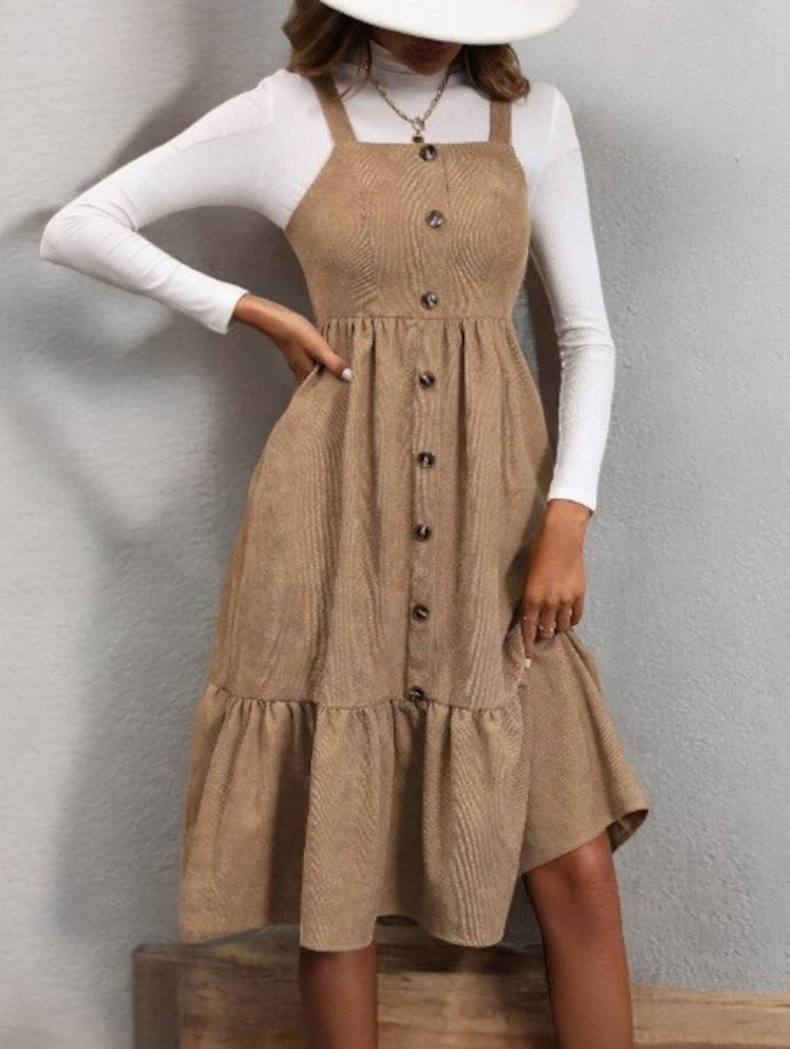 Dress Sewing Pattern | XS-XXXL | Overall Dress Pattern | Sewing Pattern ...