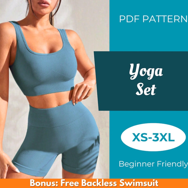 Yoga Shorts Pattern - Etsy