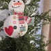 Felt Snowman Christmas Ornament: Handmade Holiday Decor - Etsy