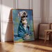 Whimsical Cat Art Print, Cute Cat Poster, Cozy Home Decor, Cat Lover ...