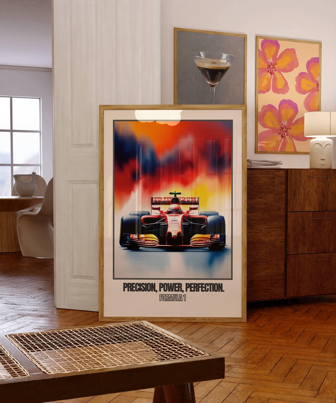 Formula 1 Car Rolled Poster F1 Wall Art, Porsche Print, Motorsport ...