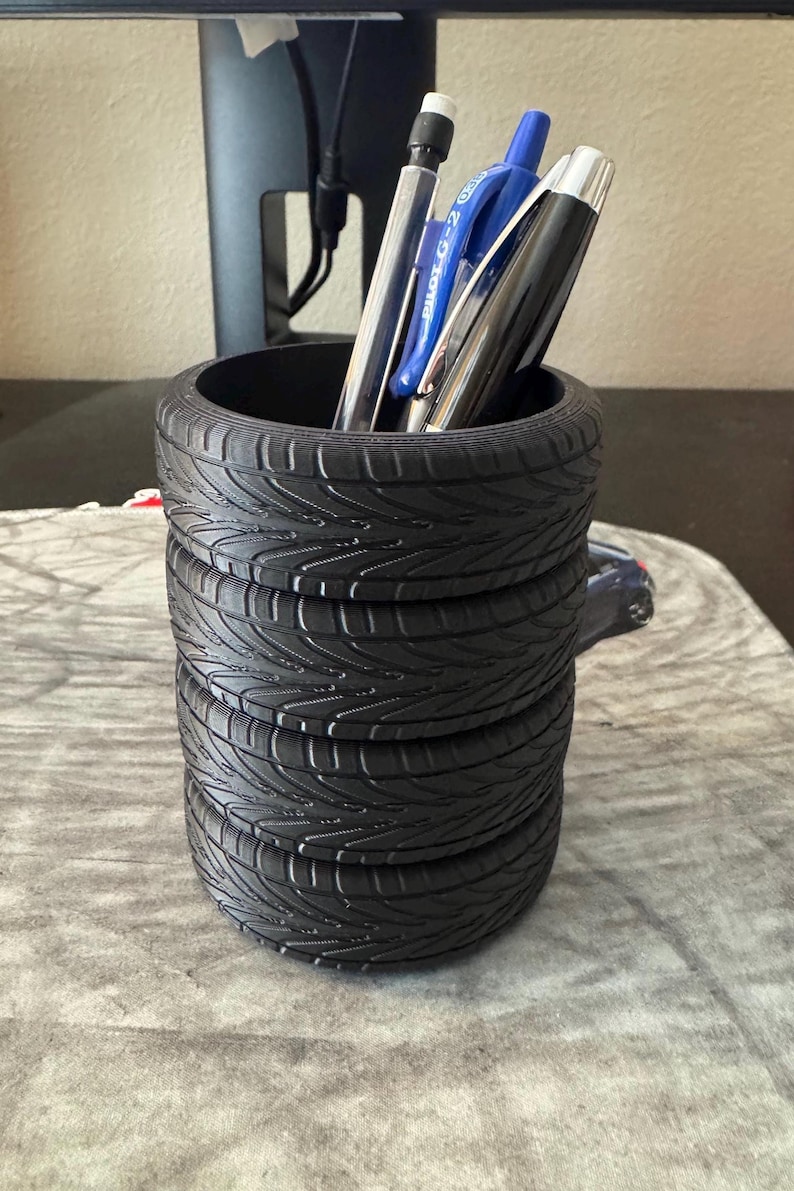 Stack Tire Pen Holder Pencil Holder Organizer - Etsy