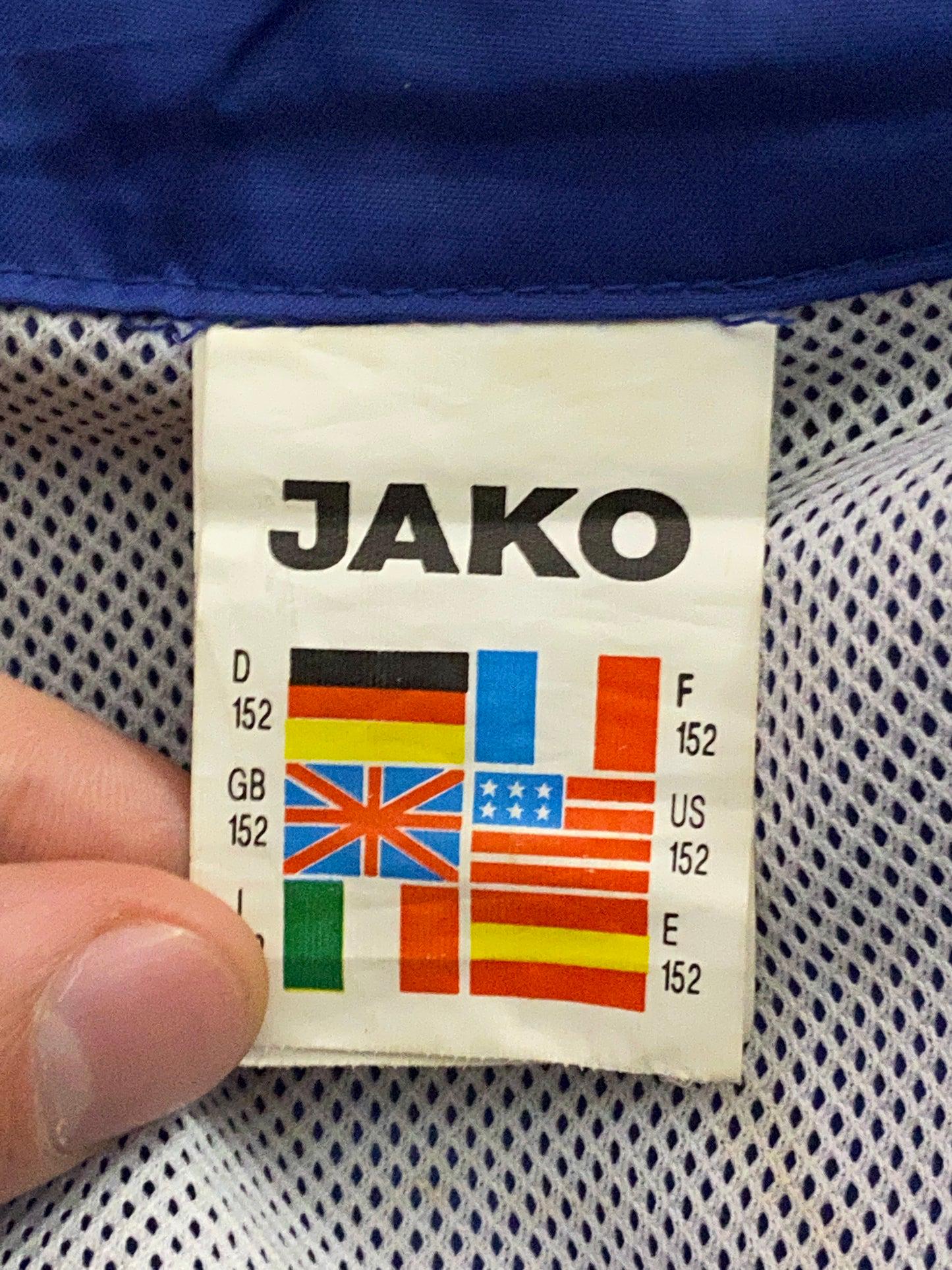 Jako Vintage Women's Rain Jacket - XS Blue Nylon - Etsy