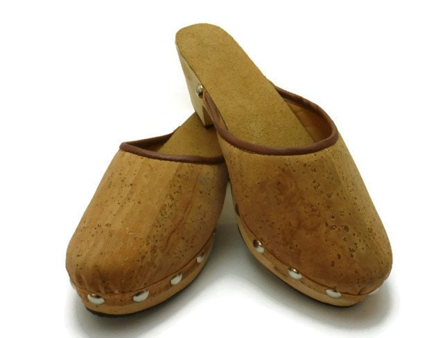 Cork Handmade Clog for Woman - Etsy