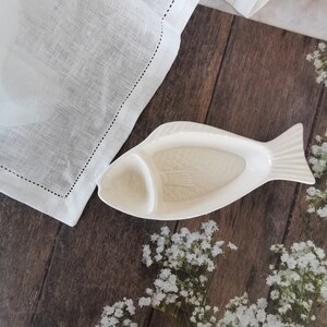 Ceramic White Color Fish Shape Portuguese Olive Plate Home Decor - Etsy