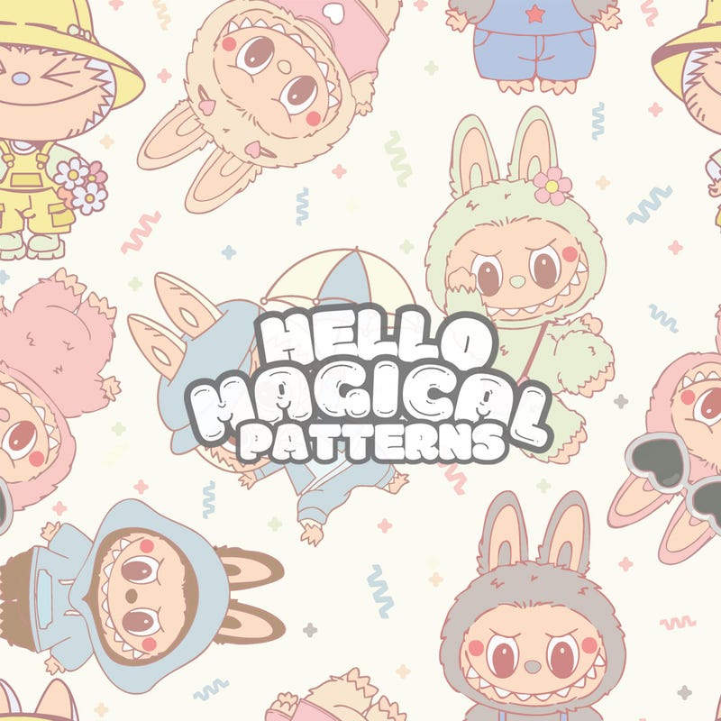 Crochet Patterns for Labubu - Etsy