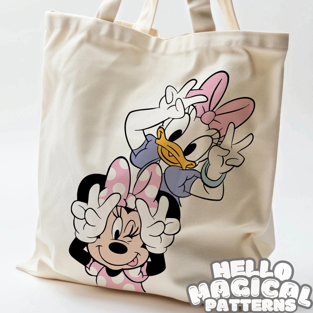 Mouse and Duck Cartoon Sublimation Design (PNG, JPG, PDF) - Etsy