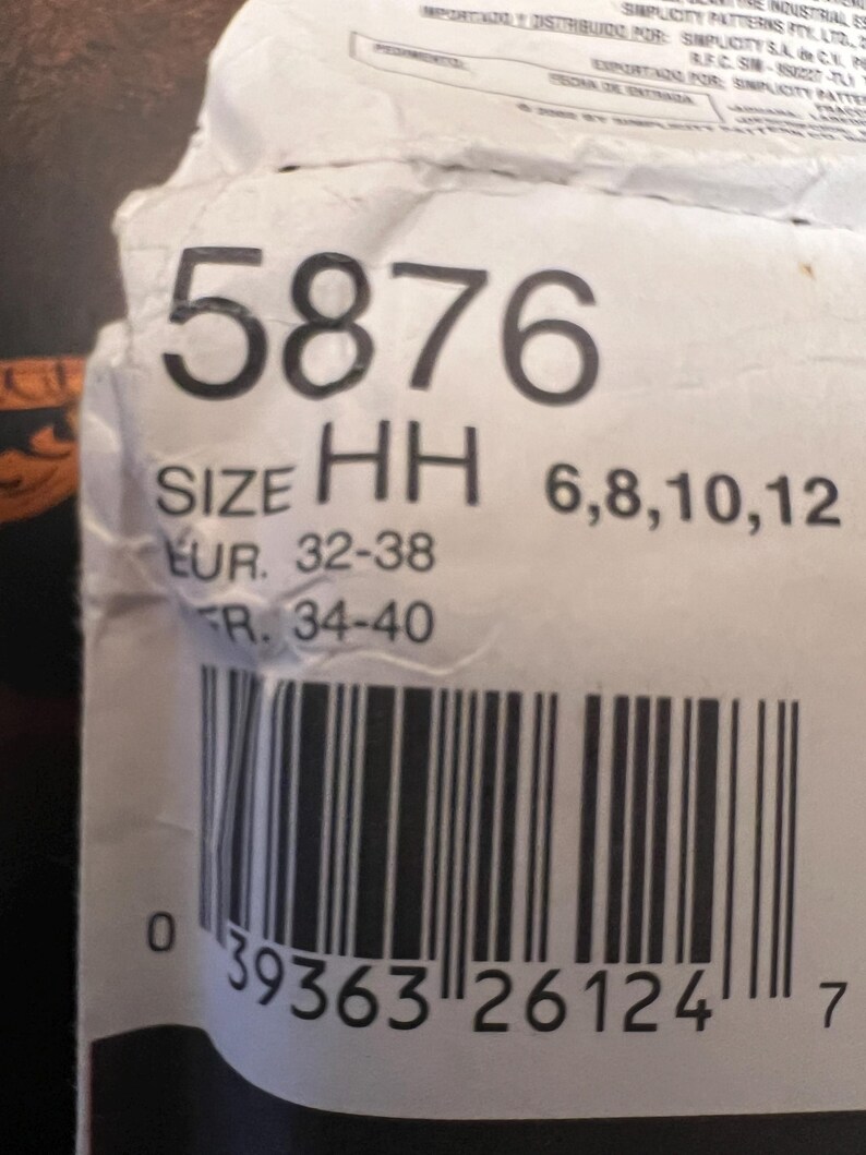 Vintage 1930s Evening Gown Sewing Pattern: Simplicity 5876, Size 6-12 ...