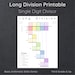 Long Division Printable PDF PNG Map Poster Study Guide Cheat Sheet ...