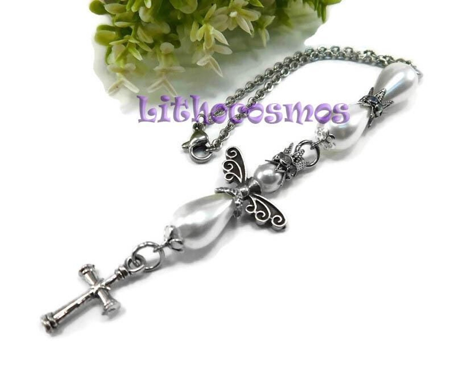 Guardian Angel Car Mirror Hanging Charm, Angel Car Mirror Gift, Car ...