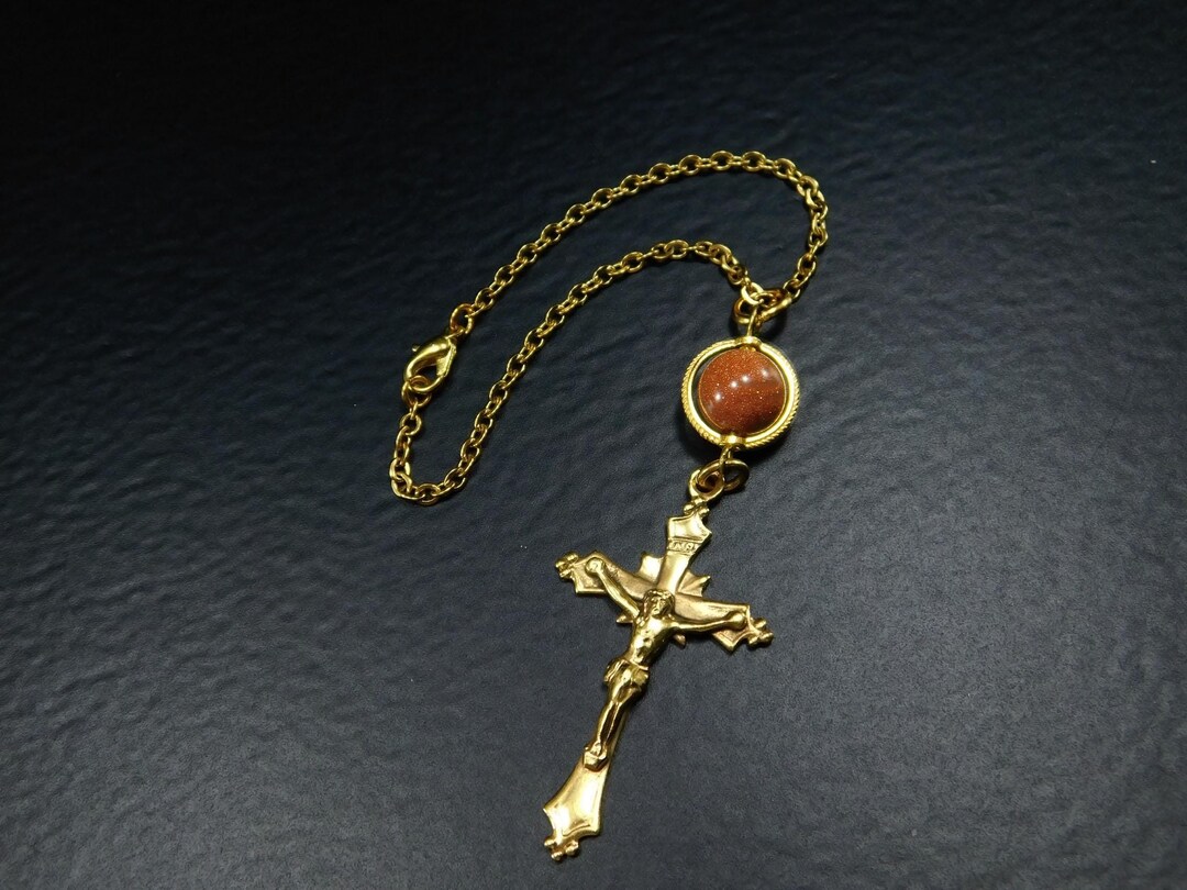 Jesus Crucifix Car Charm Protection, Spiritual Gift, Crucifix New Car ...