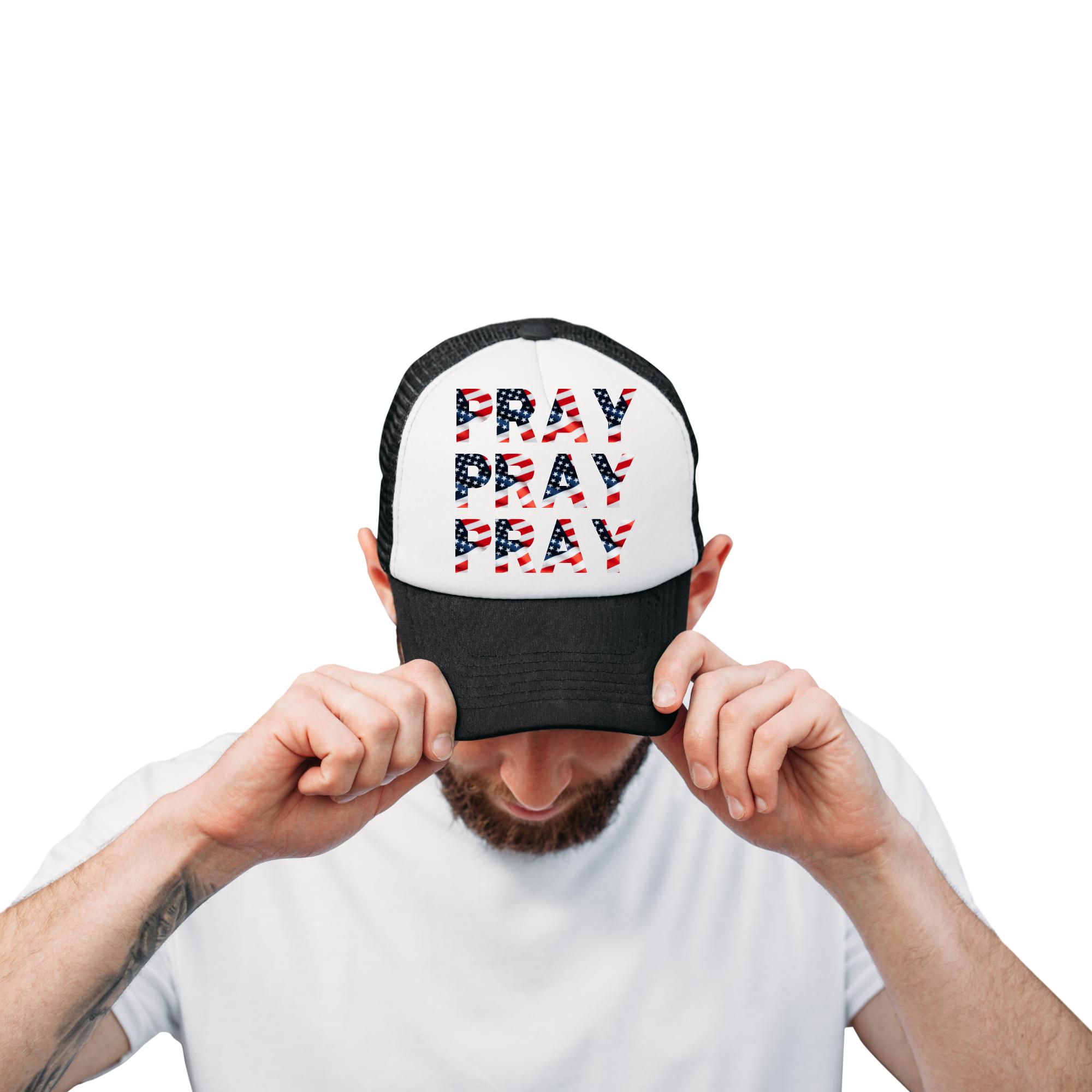 PRAY Usa Flag Png - Etsy