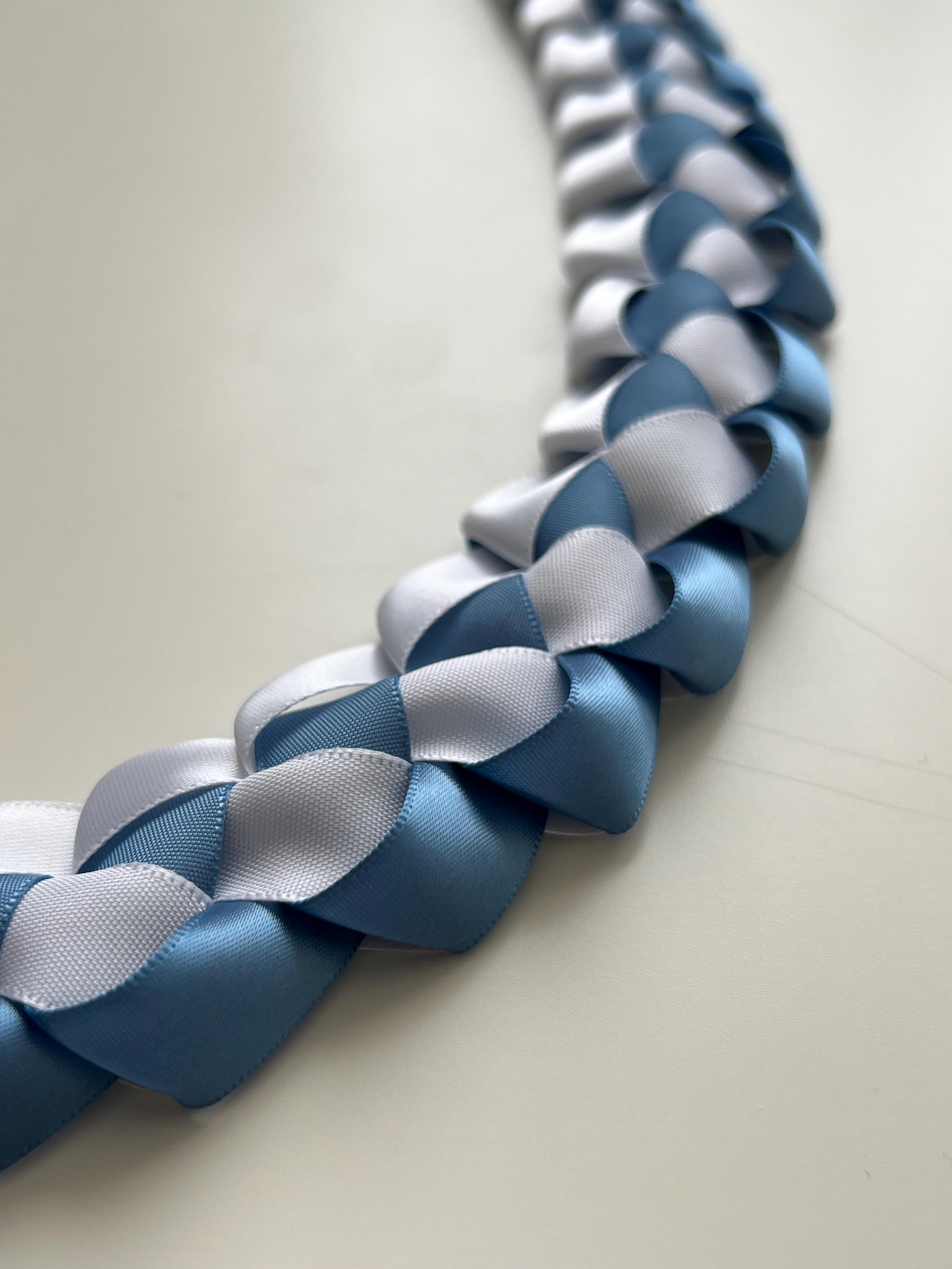 Handmade Ribbon Lei Satin Graduation Celebration Birthday Wedding Gift ...