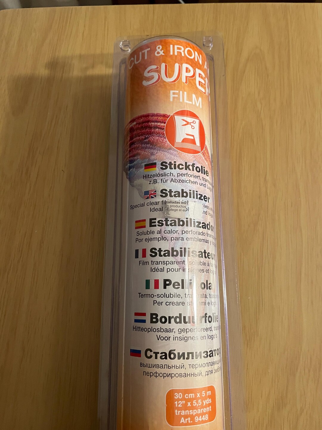 Madeira Cut and Iron Super Film 12 Inches X 5.5 Yards - Etsy