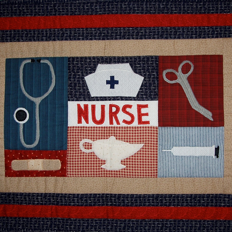 Nurse Quilt Fabric - Etsy