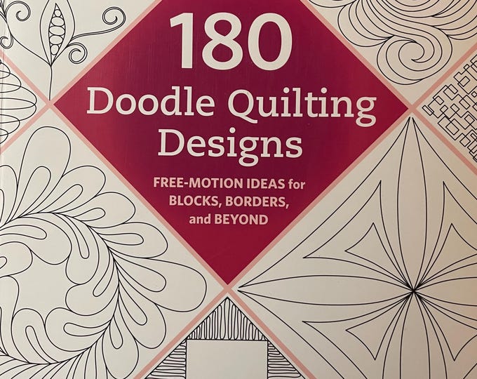 180 Doodle Quilting Designs by Karen M. Burns - Etsy