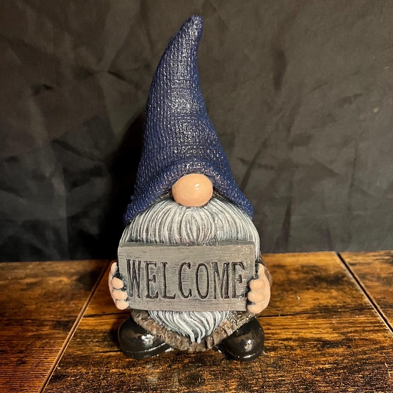 Gnome Welcome Sign - Etsy