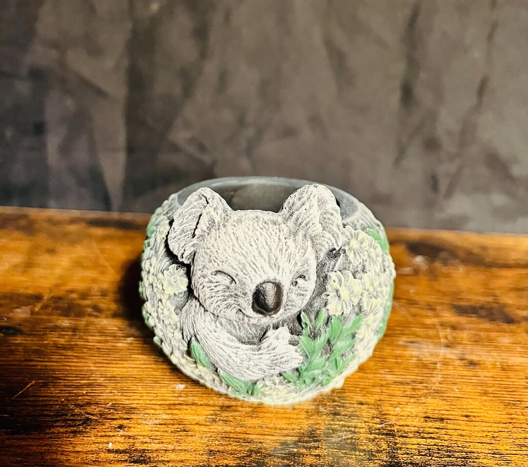 Koala Bear Planter - Unique Garden Decor - Unique Cute Gift Ideas - Etsy