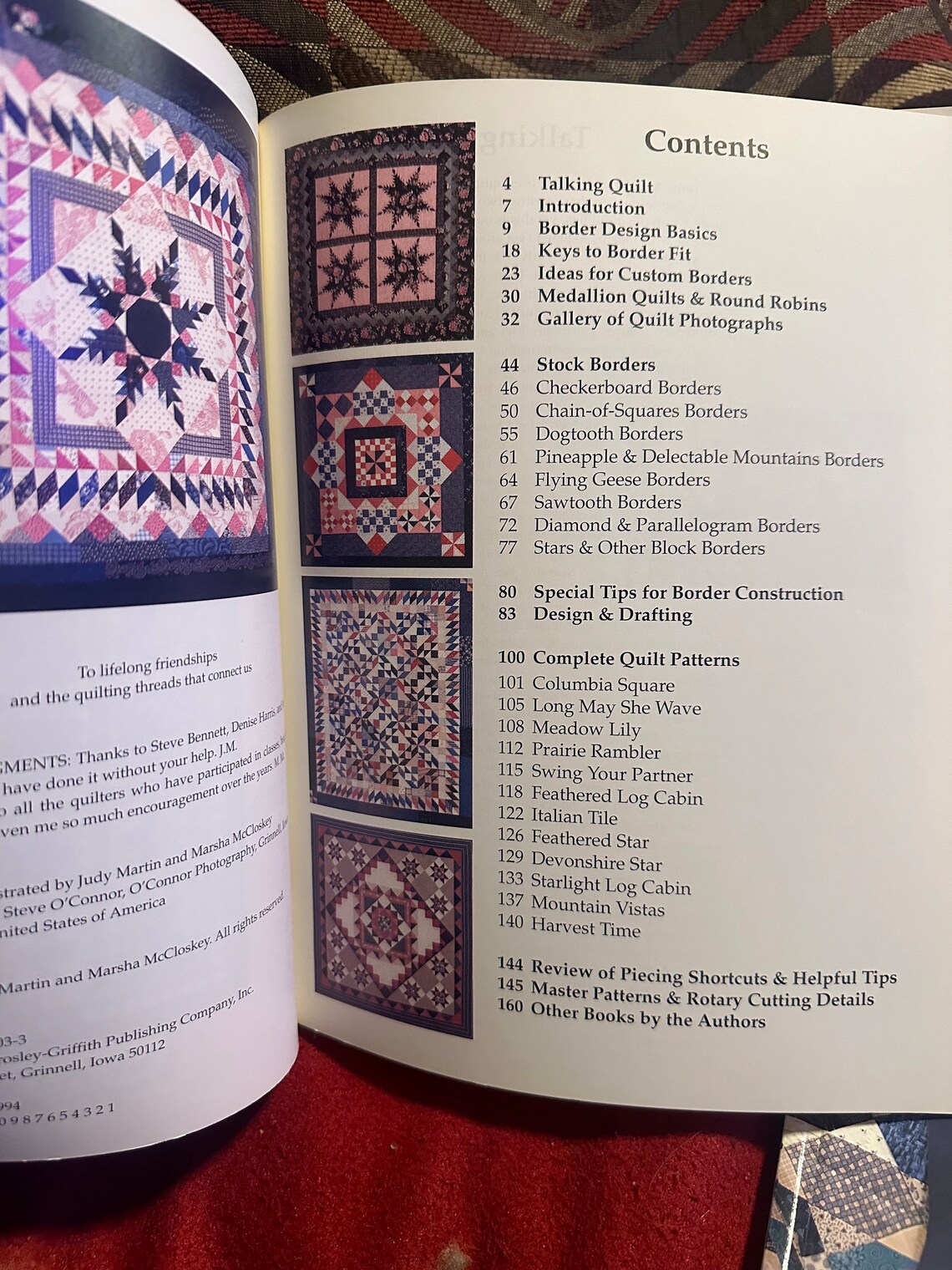 Pieced Borders the Complete Resource - Judy Martin & Marsha Mccloskey ...