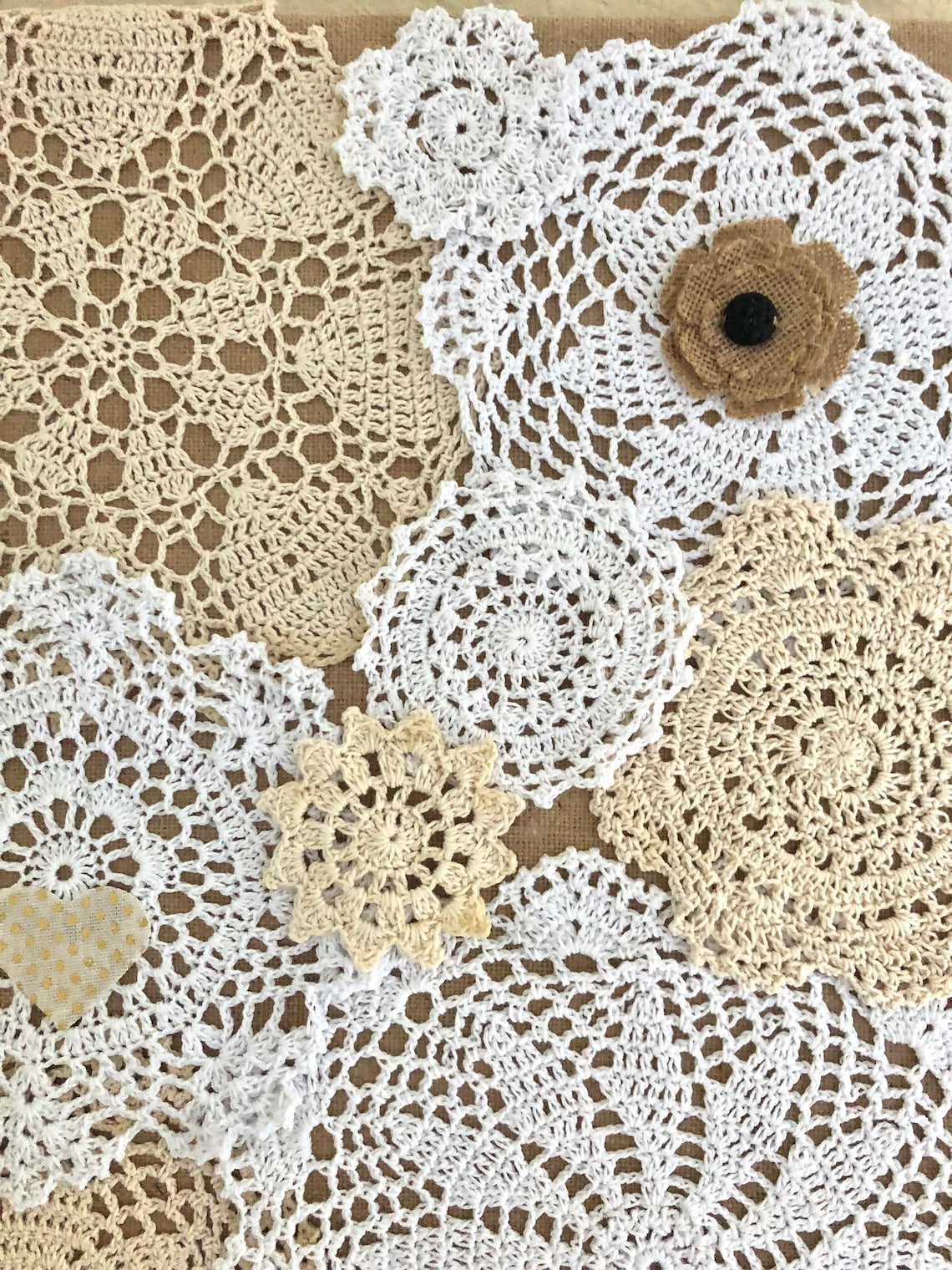 Doily Art Wall Art 16X20 - Etsy