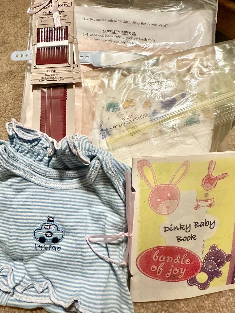 Dinky Baby Beginners Kit Kit and Guide to making Dinky Babies With ...