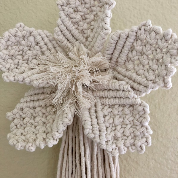 Macrame Flower - Etsy