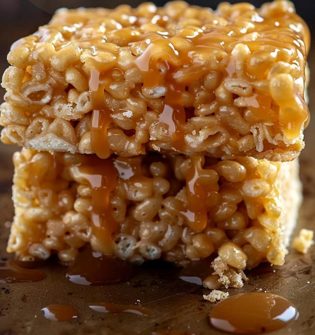 BEST Recipe for Salted Caramel Rice Krispie Treats Instant Download - Etsy