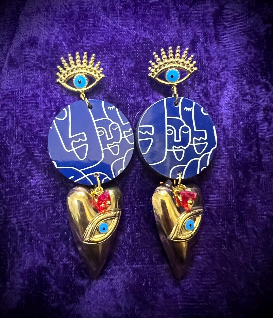 Blue Third Eye - Etsy