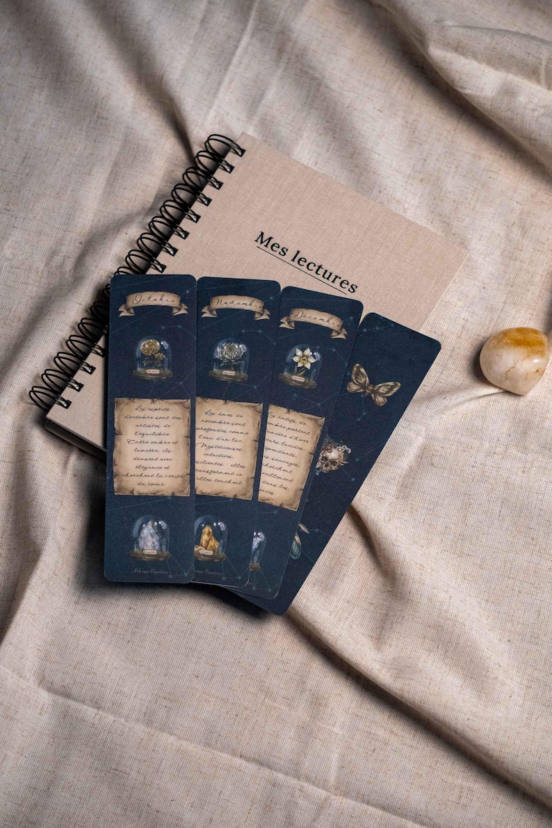 “souls of the Calendar” Bookmarks - Birth Month Bookmarks - Laminated ...