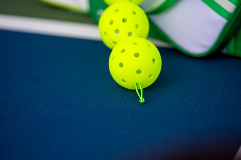 Pickleball Gift Easy Ball Holder for Bag or Fence Auto Stop Pickleball ...