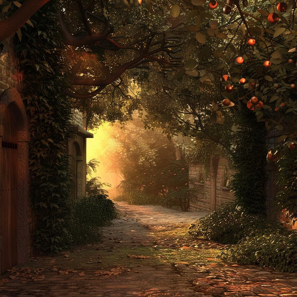 24 Enchanted Village Clipart, Fantasy Fairytale Digital Art, Magical ...