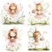 24 Cute Fairy Clipart, Kids Fairy Illustration, Whimsical Fairy Art ...