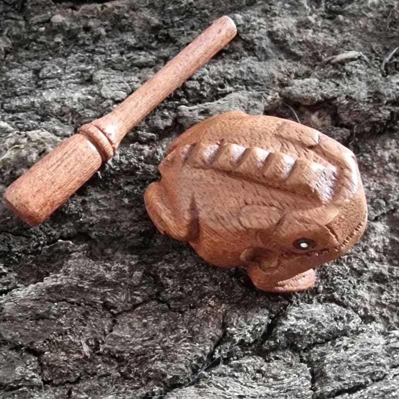 Wooden Frog Instrument - Etsy