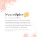 Neurospicy (neurodivergent) Definition Poster – Funny and Inspirational ...