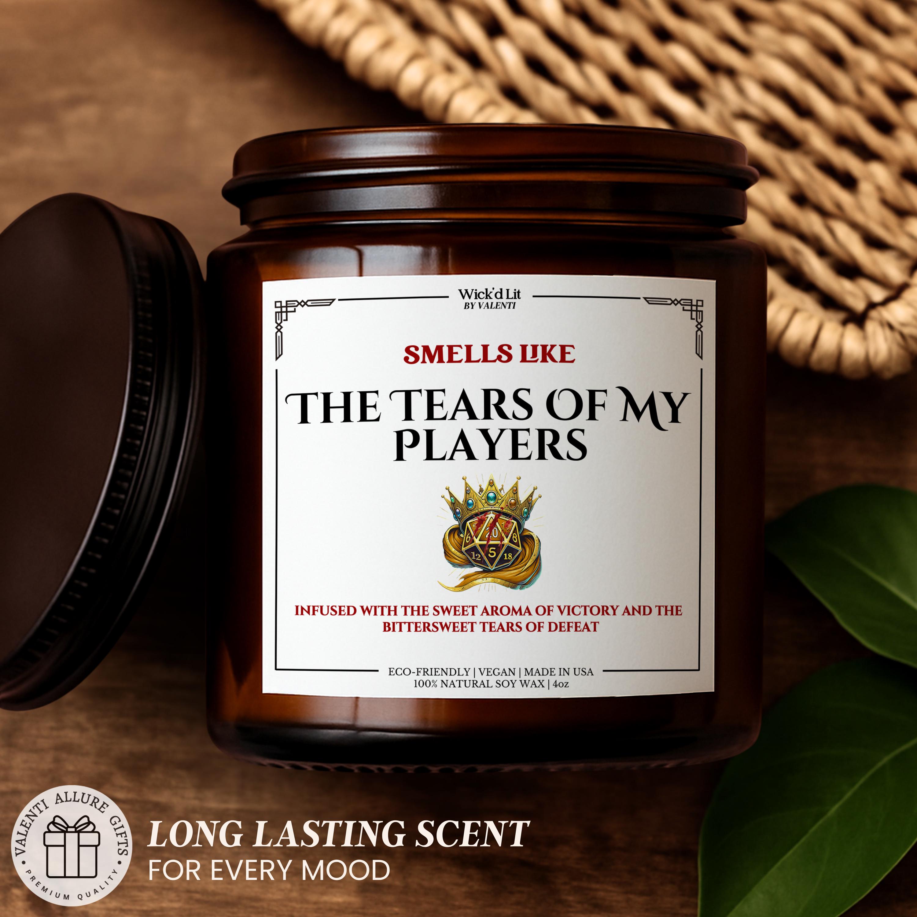 Dnd Dungeon Master Candle, Christmas Gifts, Smells Like the Tears of My ...