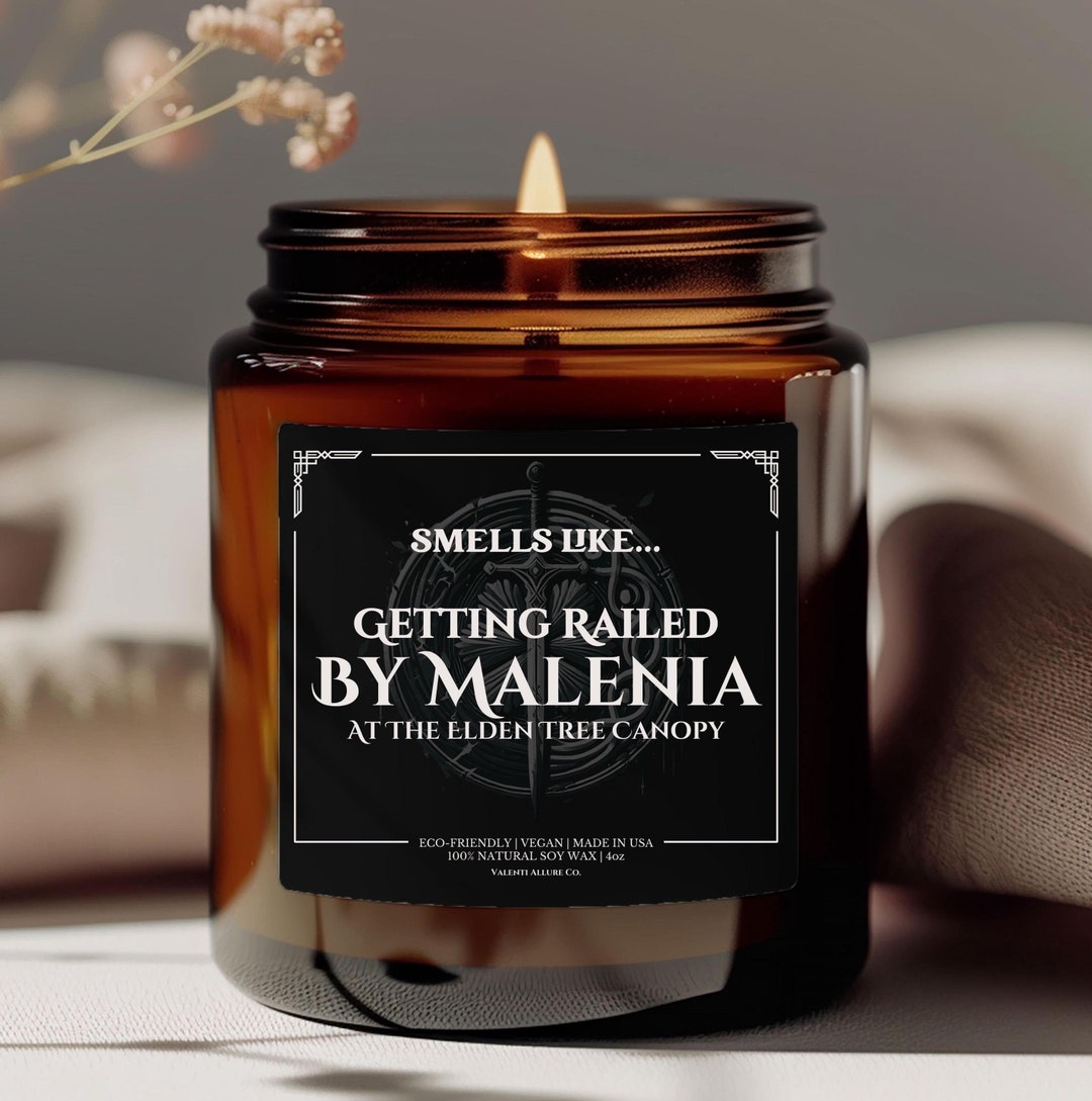 Elden Ring Candle, Getting Railed by Malenia Funny Candle, Elden Ring ...