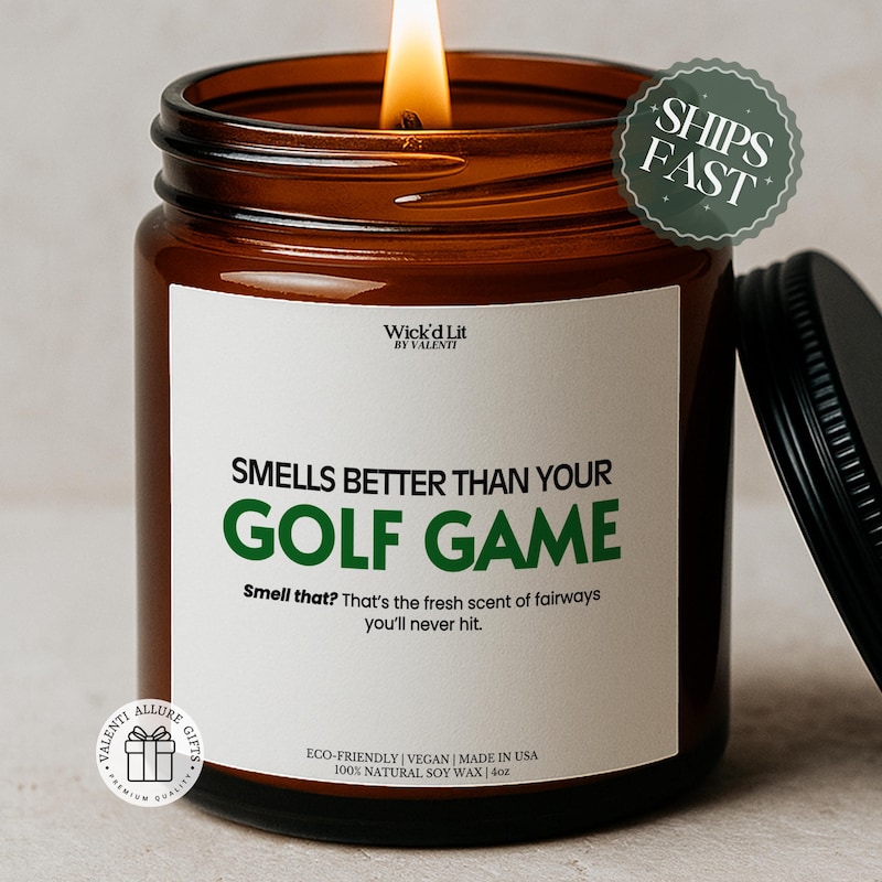 Golf Candles - Etsy