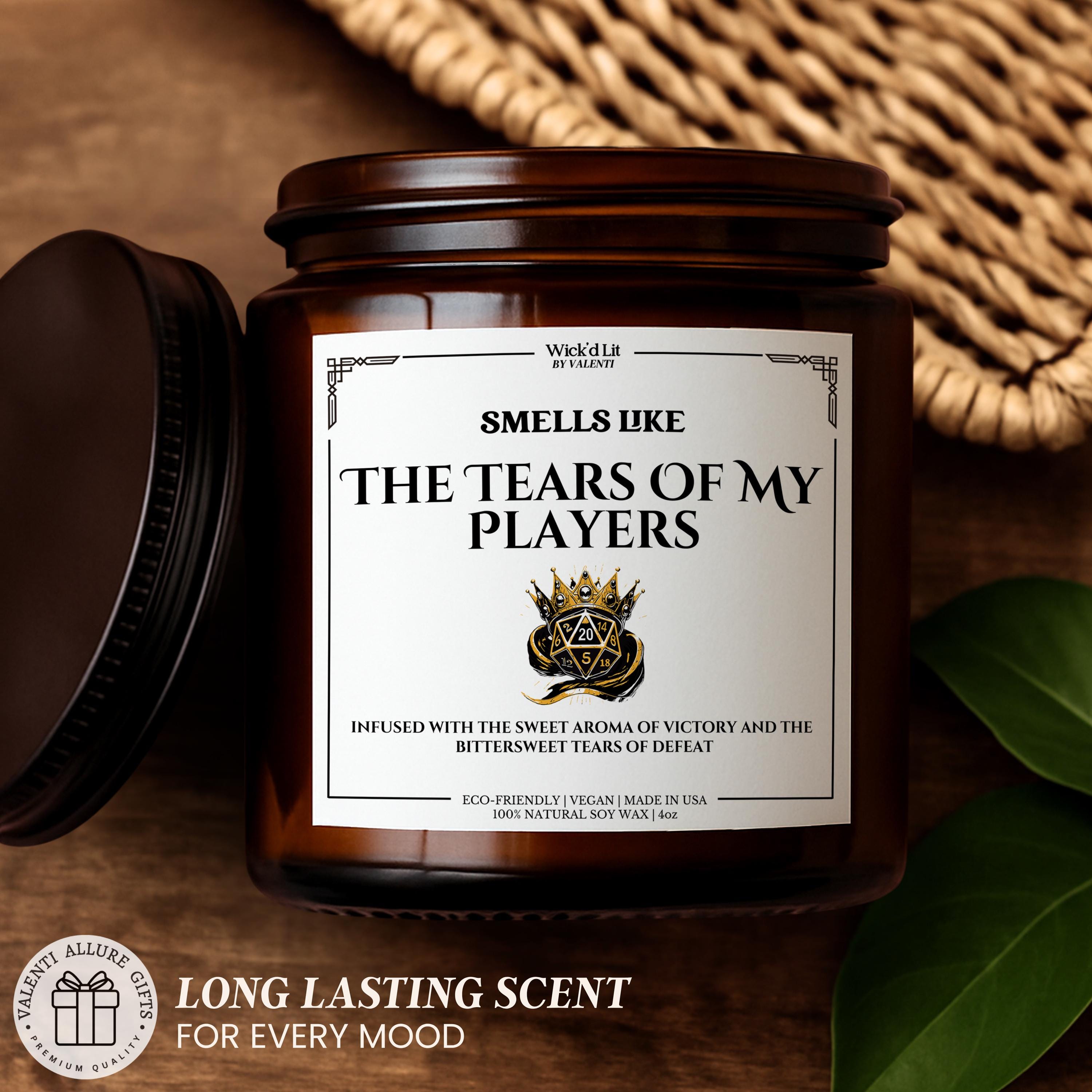 Dnd Dungeon Master Candle, Christmas Gifts, Smells Like the Tears of My ...