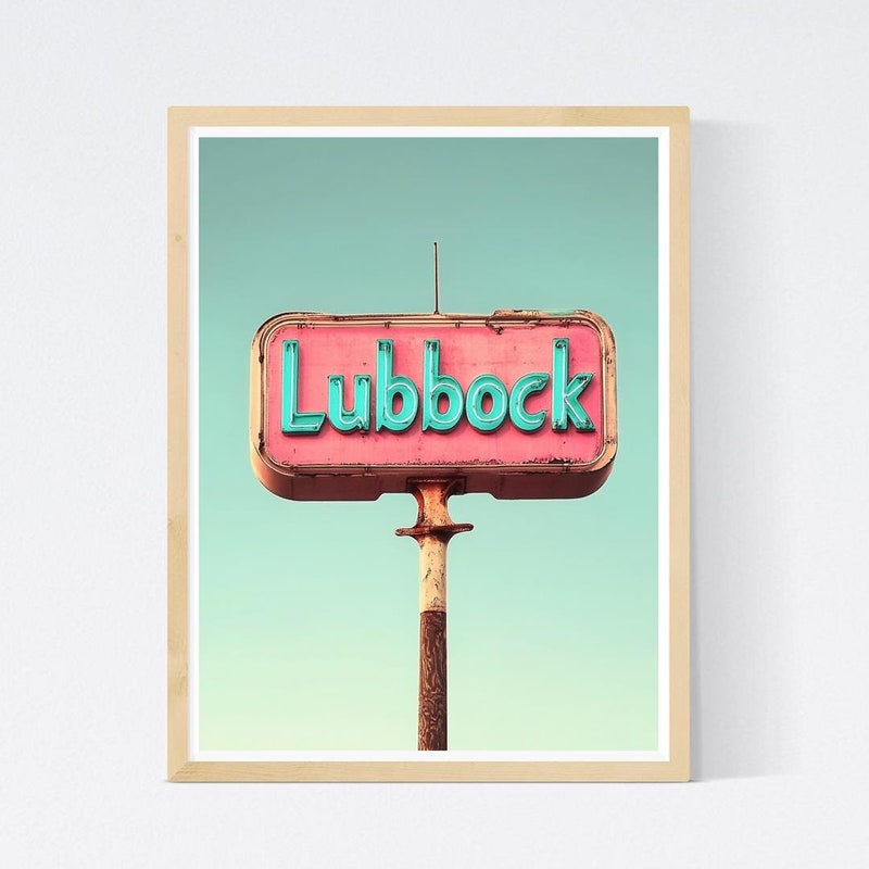 Lubbock Wall Art - Etsy