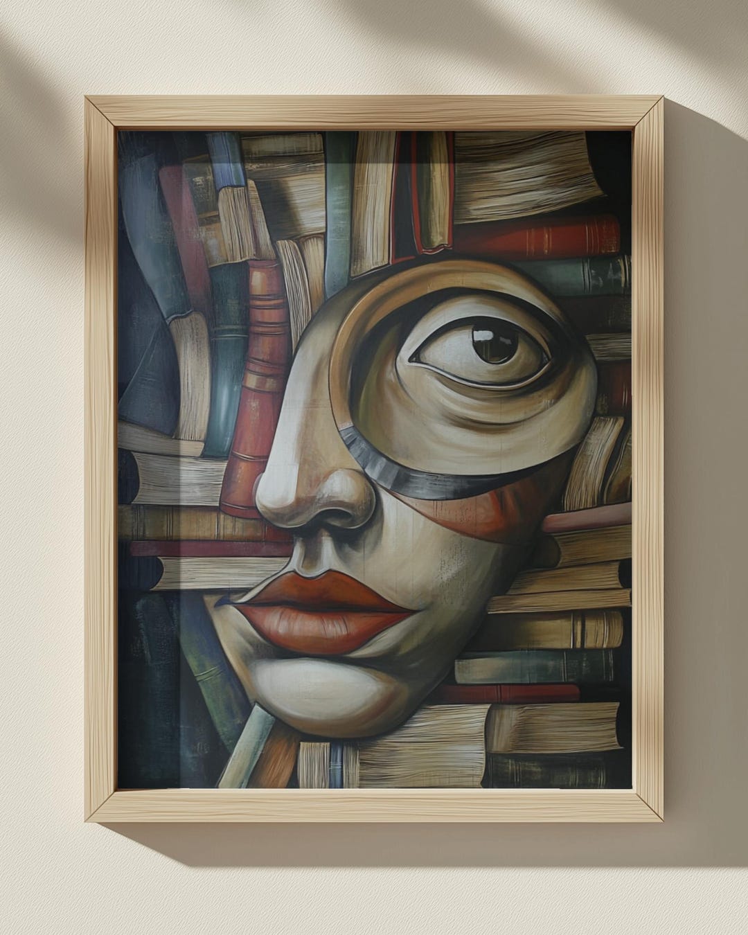 Boho Bookish Print | Art for Book Lovers |bookish Art Print |writers ...