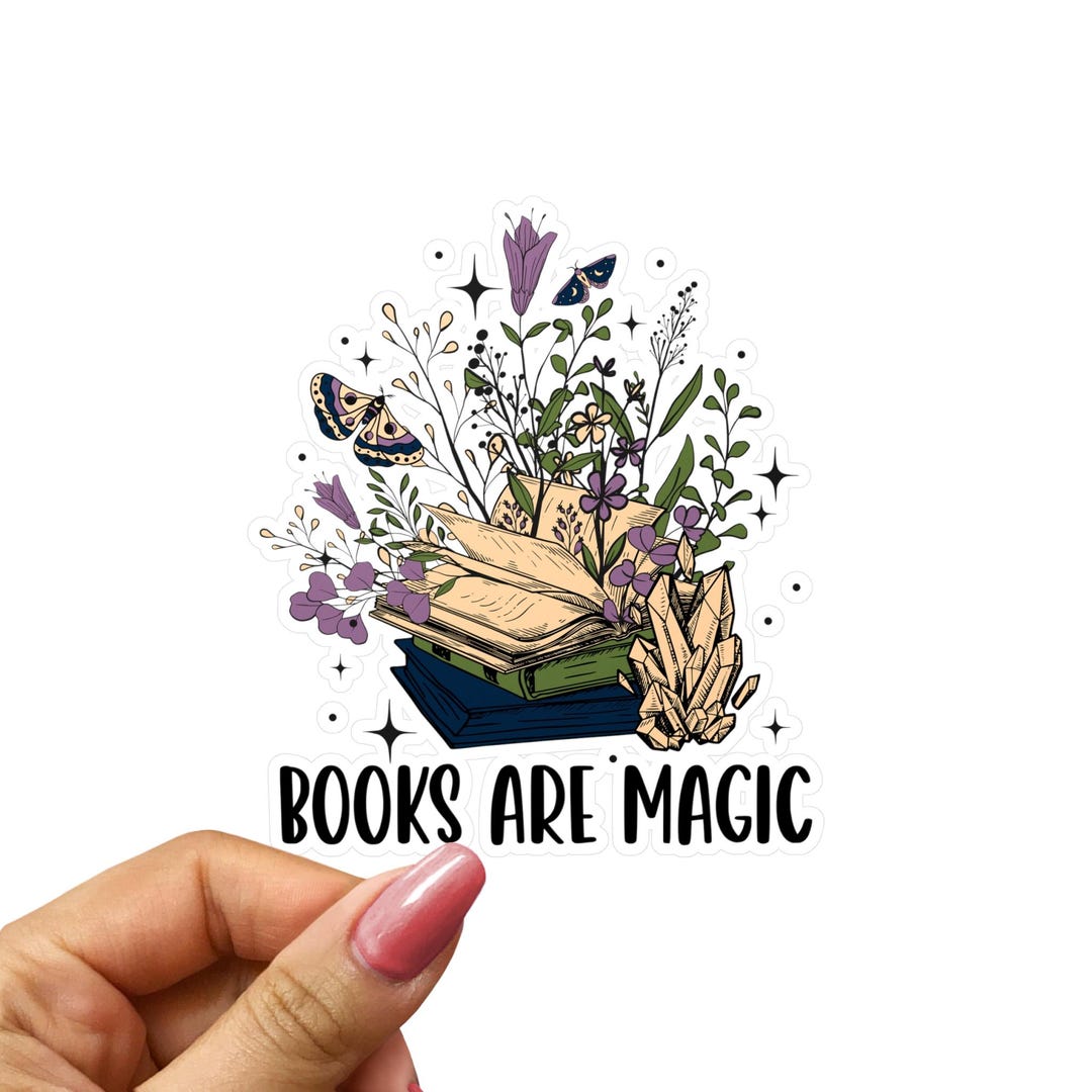 Bookish Sticker Gift | Sticker for Envelope | Bookish Gift Sticker ...