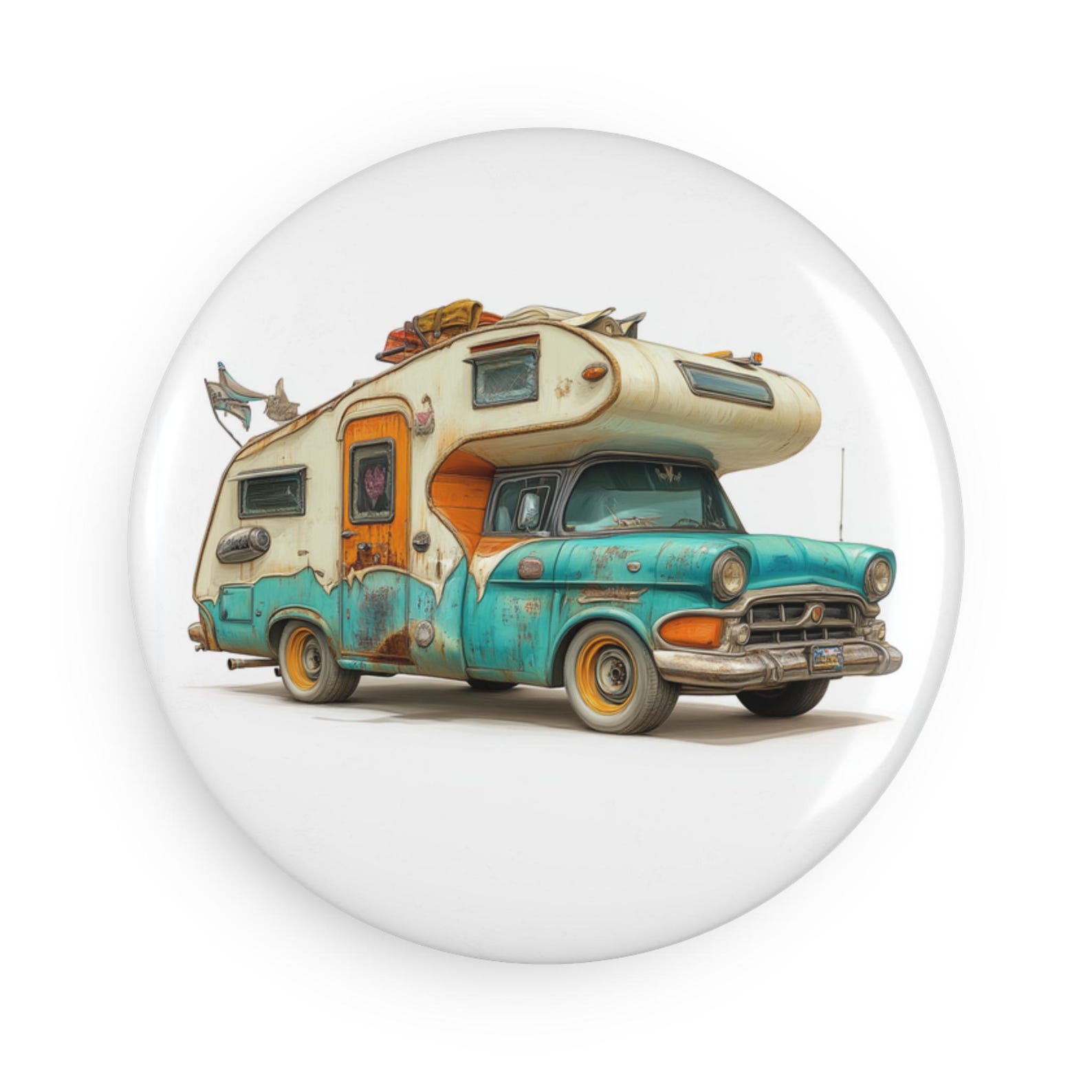 Camper Sweet Camper | Camper Magnet | Fridge Magnet | Housewarming ...