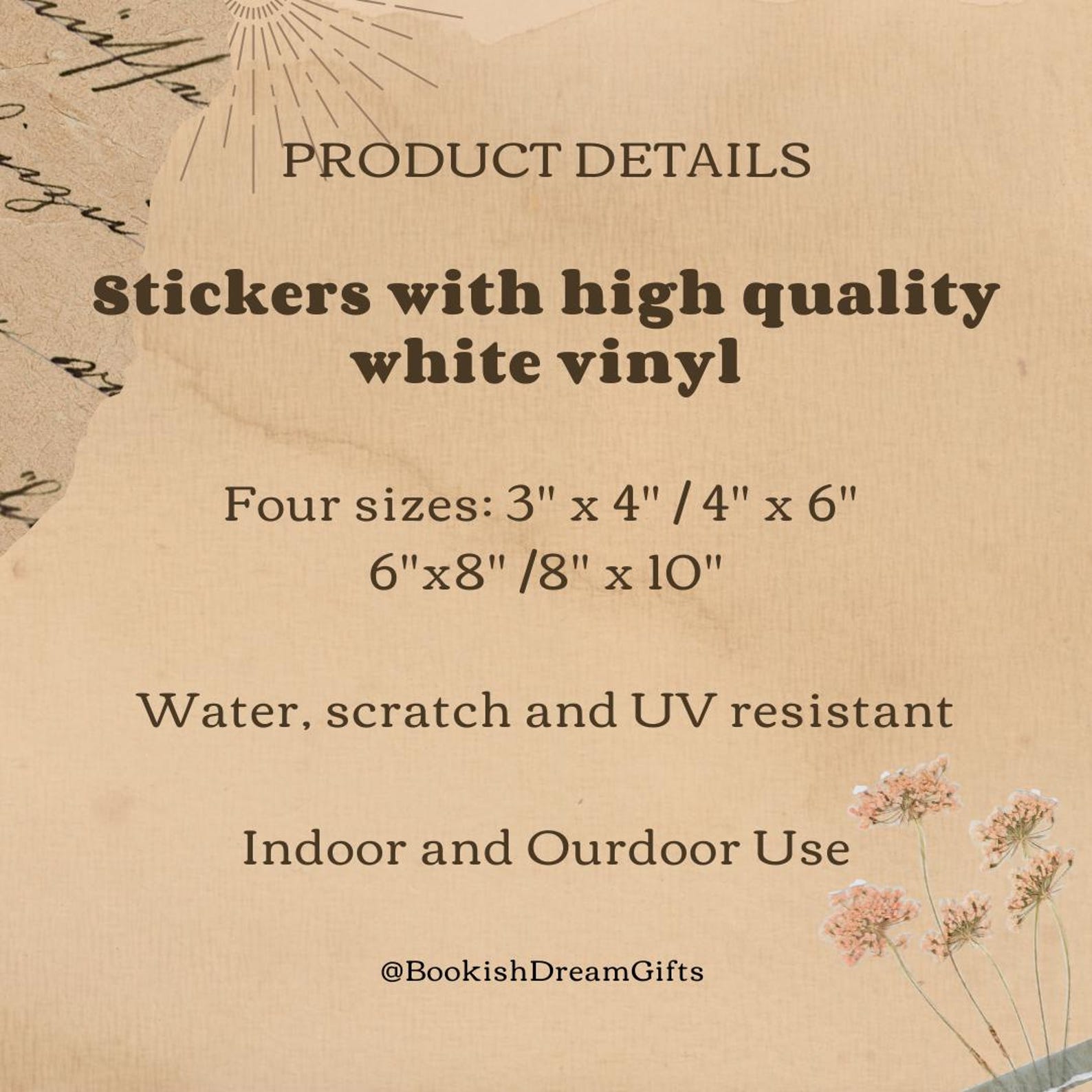 Floral Book Decal | Bookish Decal | Reading Lover Decal |book Lovers ...