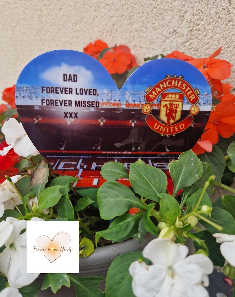 Football Grave Marker. Personalised Rangers FC Football Theme. Grave ...